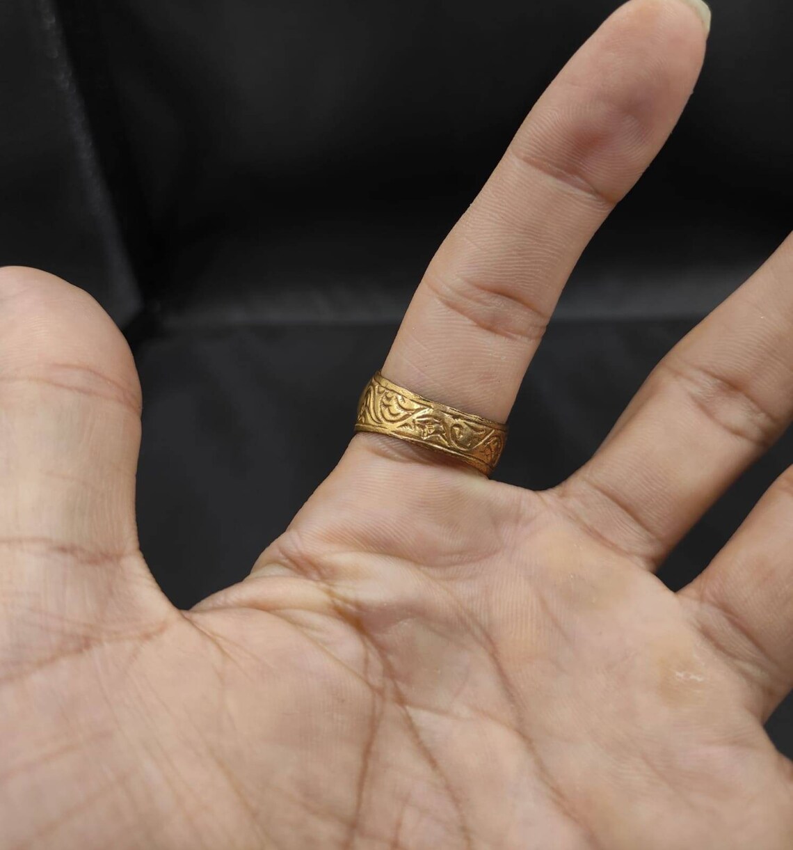 Medival Gold Gulding Mughal Empire Wonderful Unique Shape Ring - Etsy