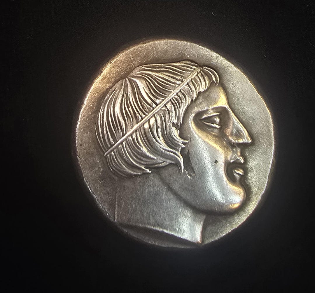 Ancient Greek Silver Coin: 9th-10th Century Empire Relic - Etsy