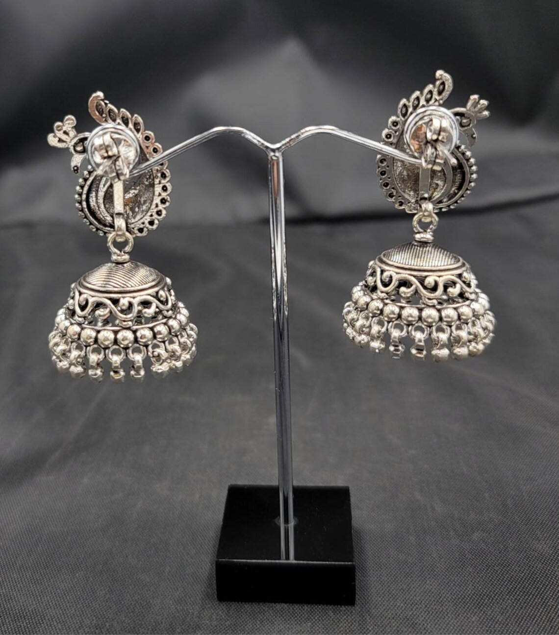 Tribal Kuchi Sterling Silver Bird Dangling Earrings - Etsy