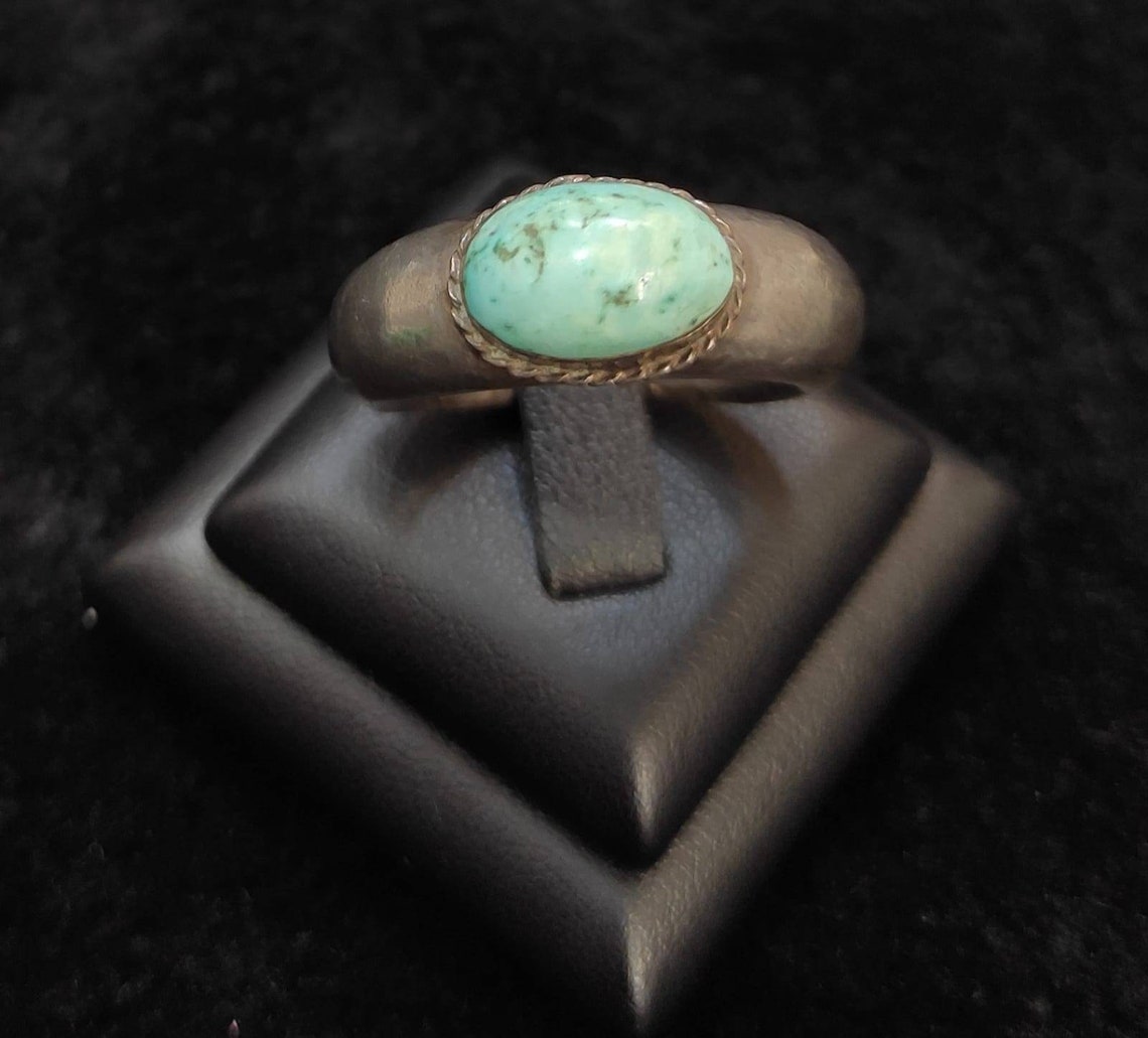 Beautiful Vintage Silver Old Ring With Natural Original | Etsy