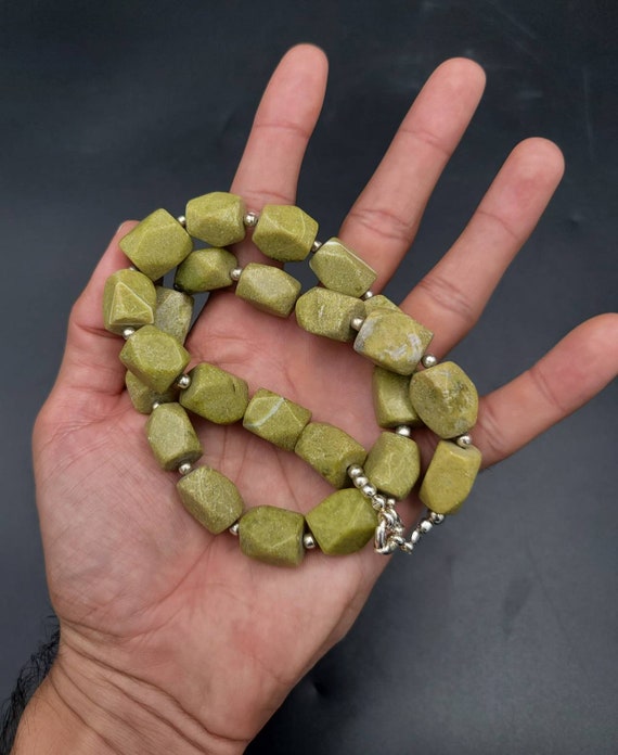 Genuine Afghanistan Natural Jade Stone Beautiful Sha… - Gem