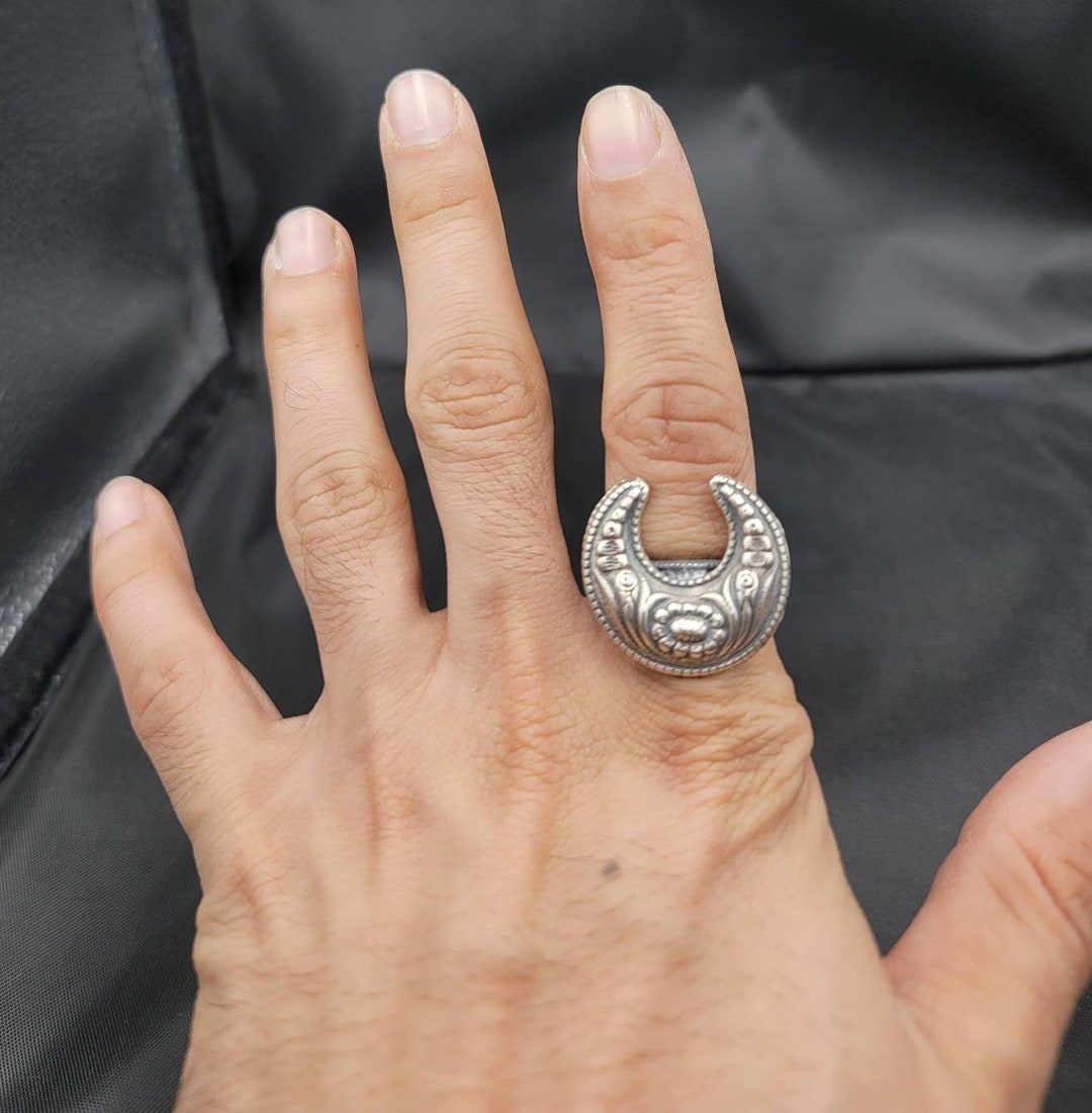 Soild Antique Beautiful Silver Unique Wonderful Near Eastern - Etsy