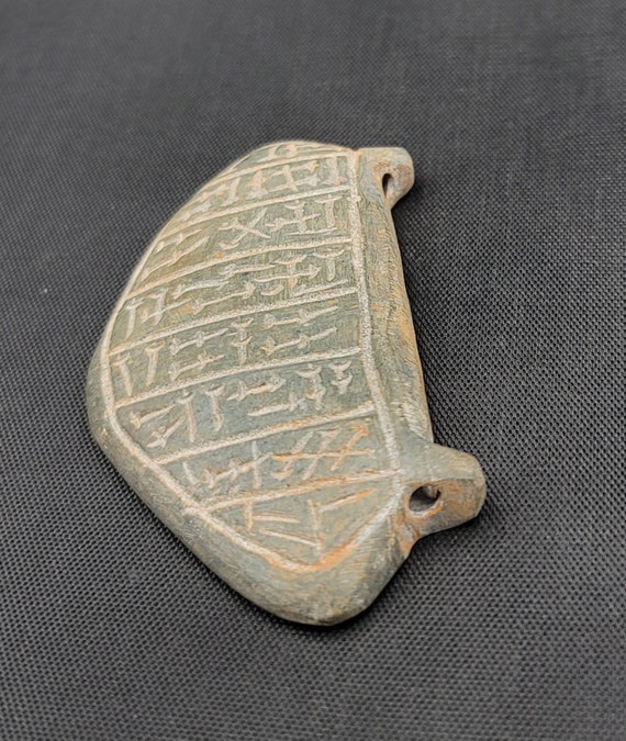 Unique Rare Greek Roman Empire Calligraphy Carved Uns… - Gem