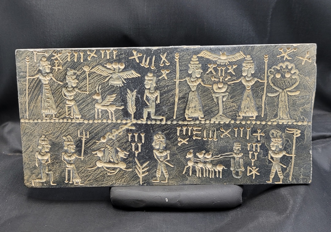 Ancient Sumerian Gilgamesh Intaglio Tablet Stone - 3rd Century B.C - Etsy
