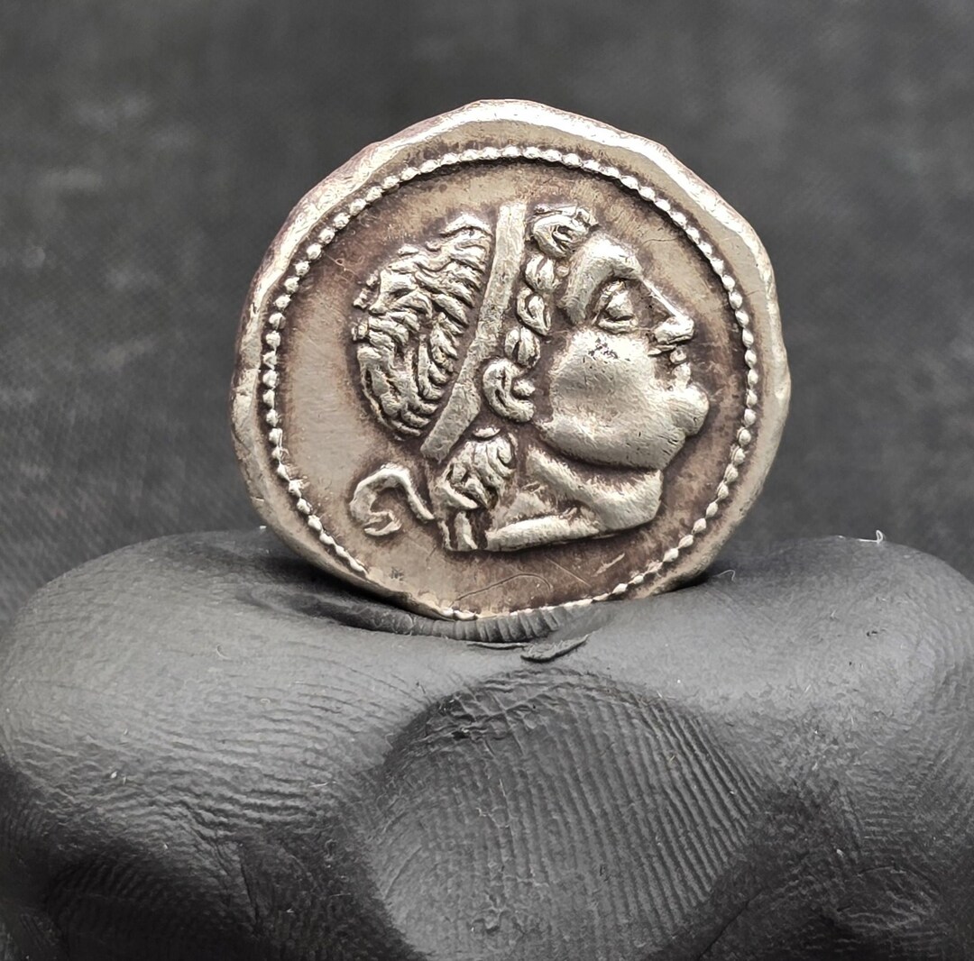 Antique Cicra Greek Roman Empire 3rd-4th Century Silver Soild Coin ...