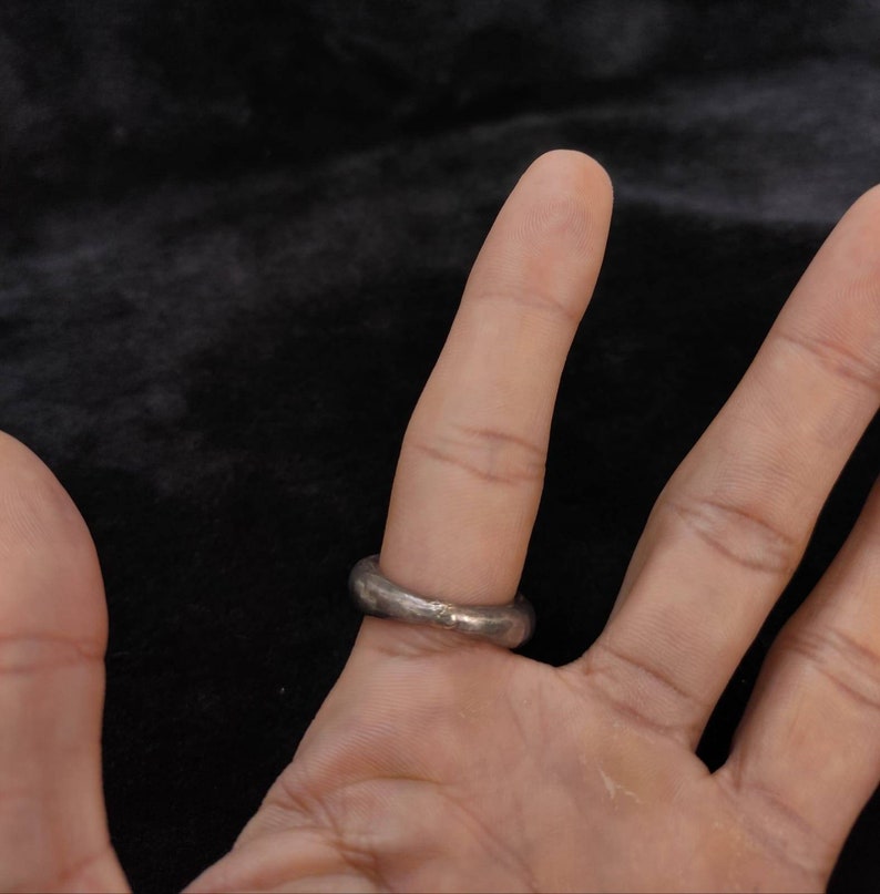 Beautiful Vintage Silver Old Ring With Natural Original - Etsy