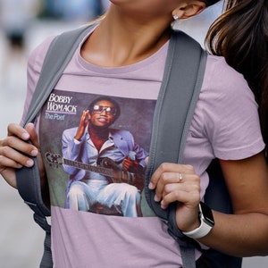 Soul Music Tee Shirt, Retro Black Singer Artist Band Shirt, Bobby ...