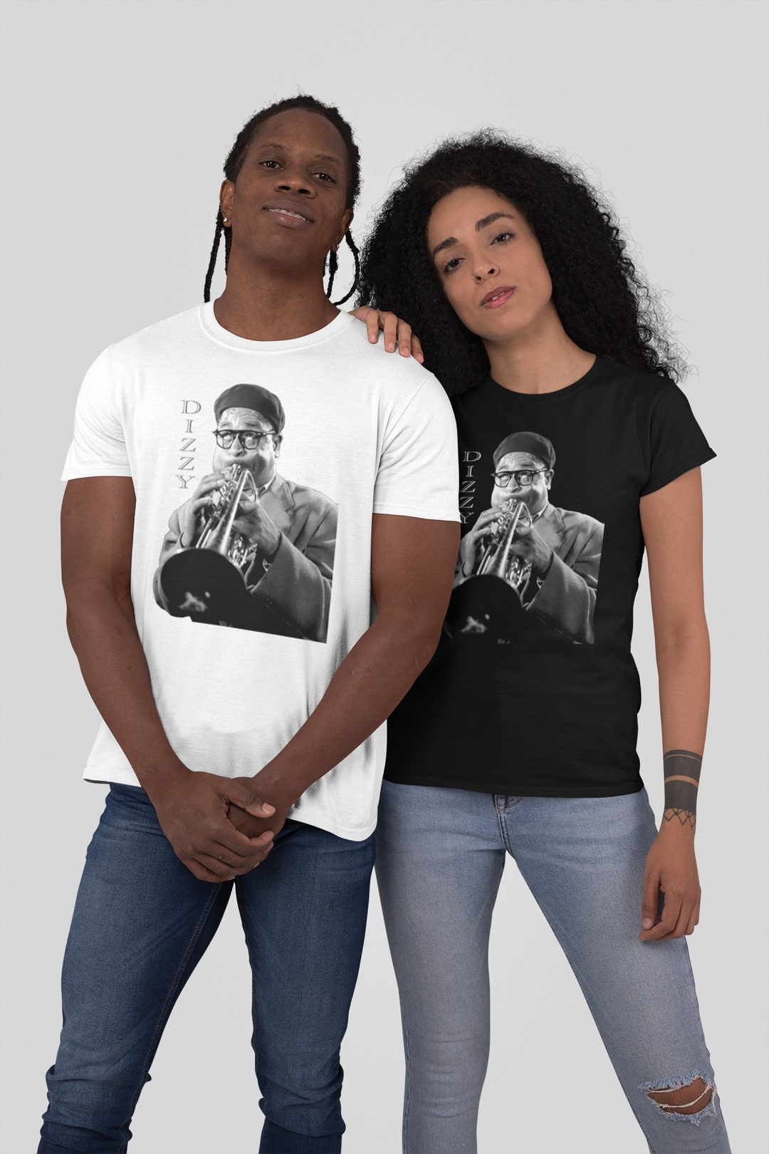 Bebop Jazz Trumpet T Shirt, Aesthetic Hipster Tee, Retro, Graphic Print ...
