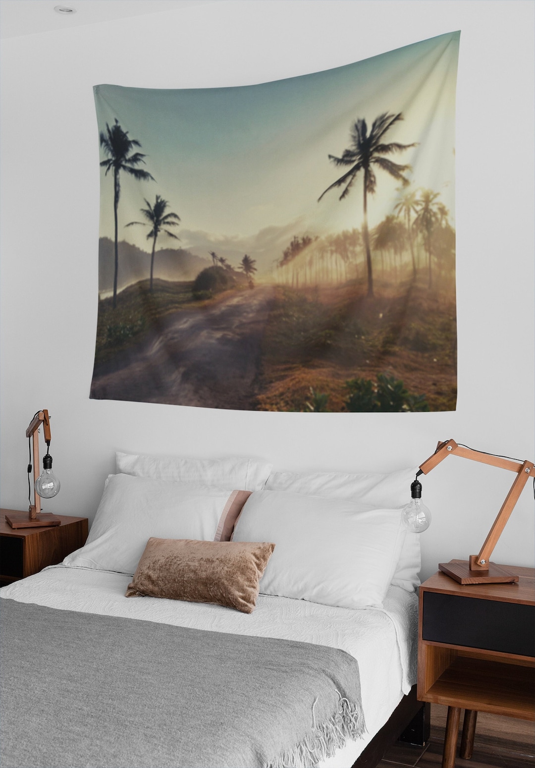 Tropical Jungle Wall Tapestry, Home Decor, Bedroom, Man Cave, Dorm ...
