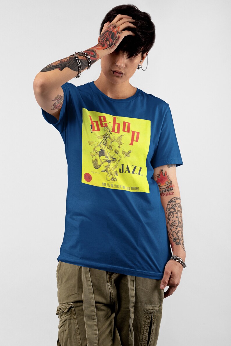 Vintage Band T Shirt for Men Jazz Art Band Tee Shirt Retro | Etsy