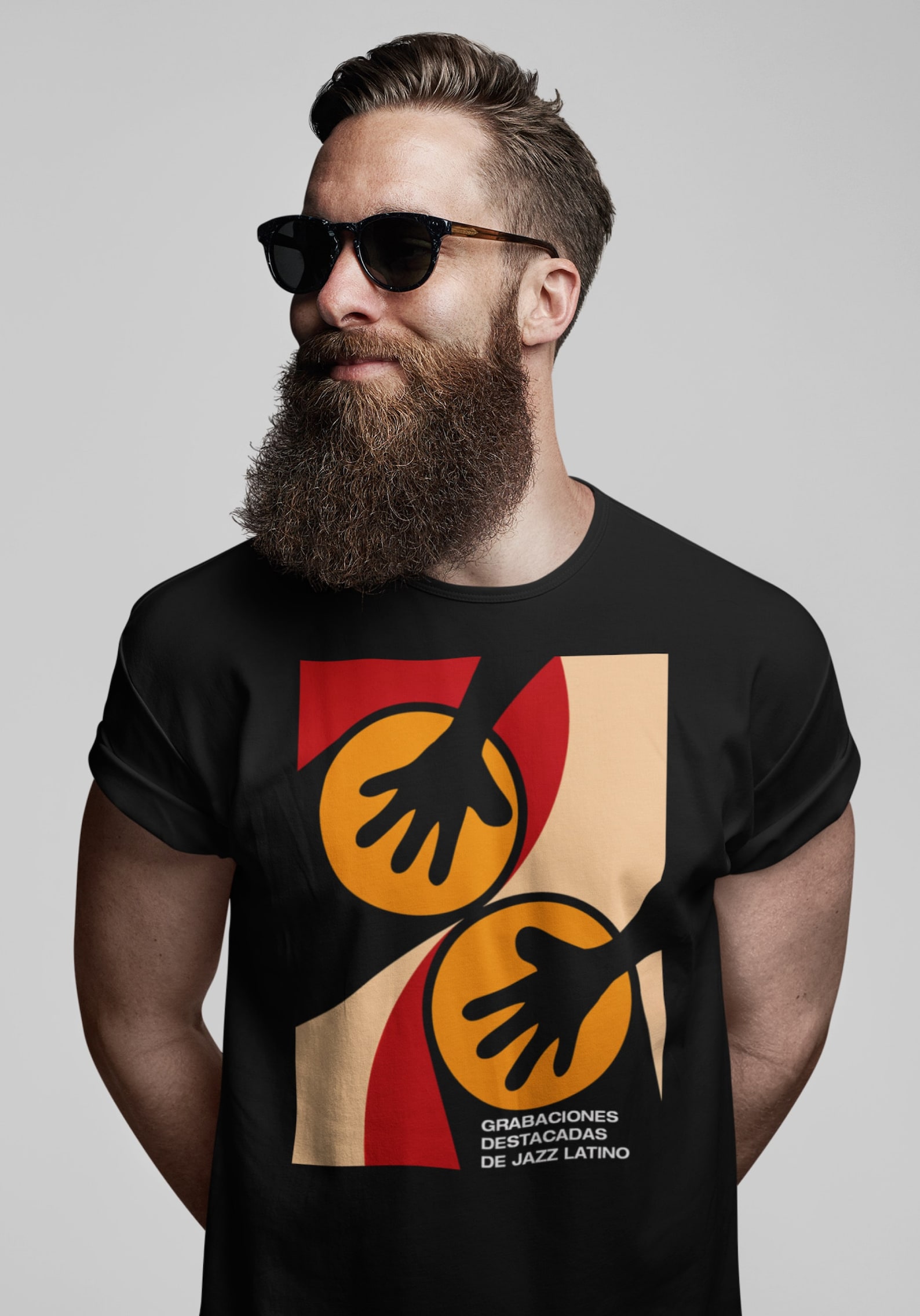 Bongo Conga Drums T-shirt Latin Jazz Musician Hipster - Etsy