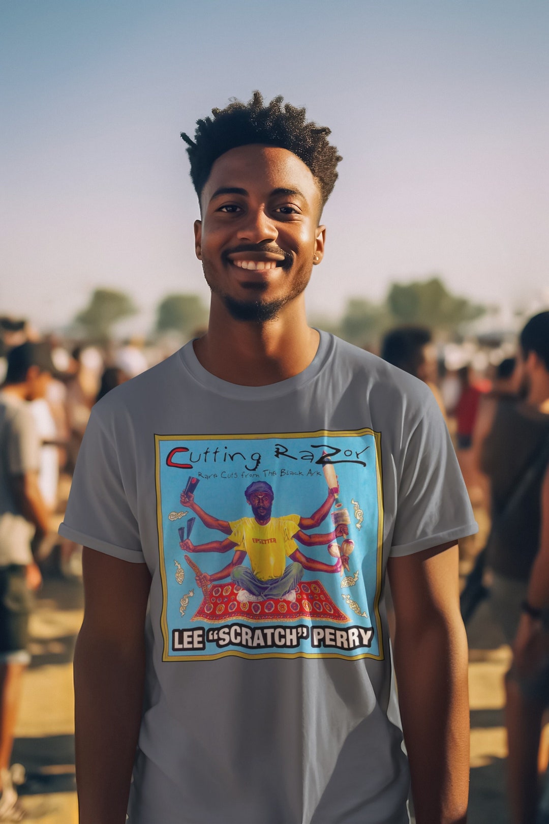 Lee Scratch Perry Tshirt, Jamaican Reggae Music Iconic Legend, Unisex ...