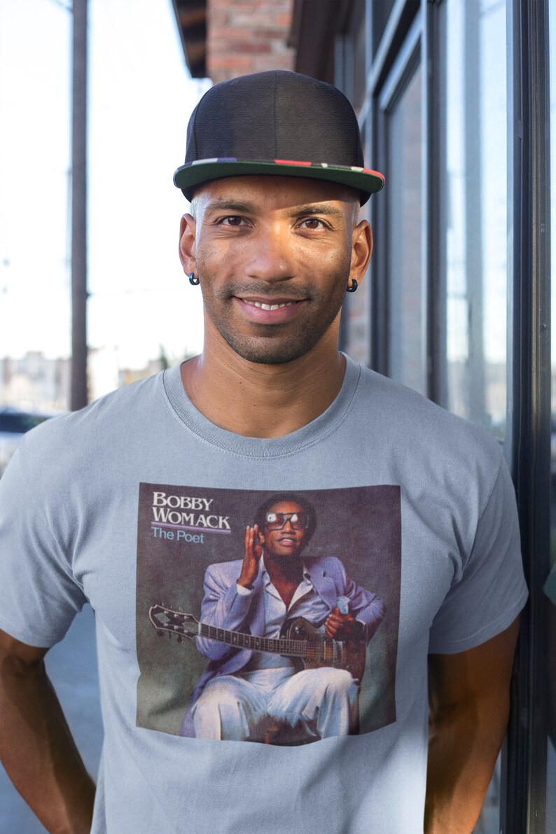 Soul Music Tee Shirt, Retro Black Singer Artist Band Shirt, Bobby ...