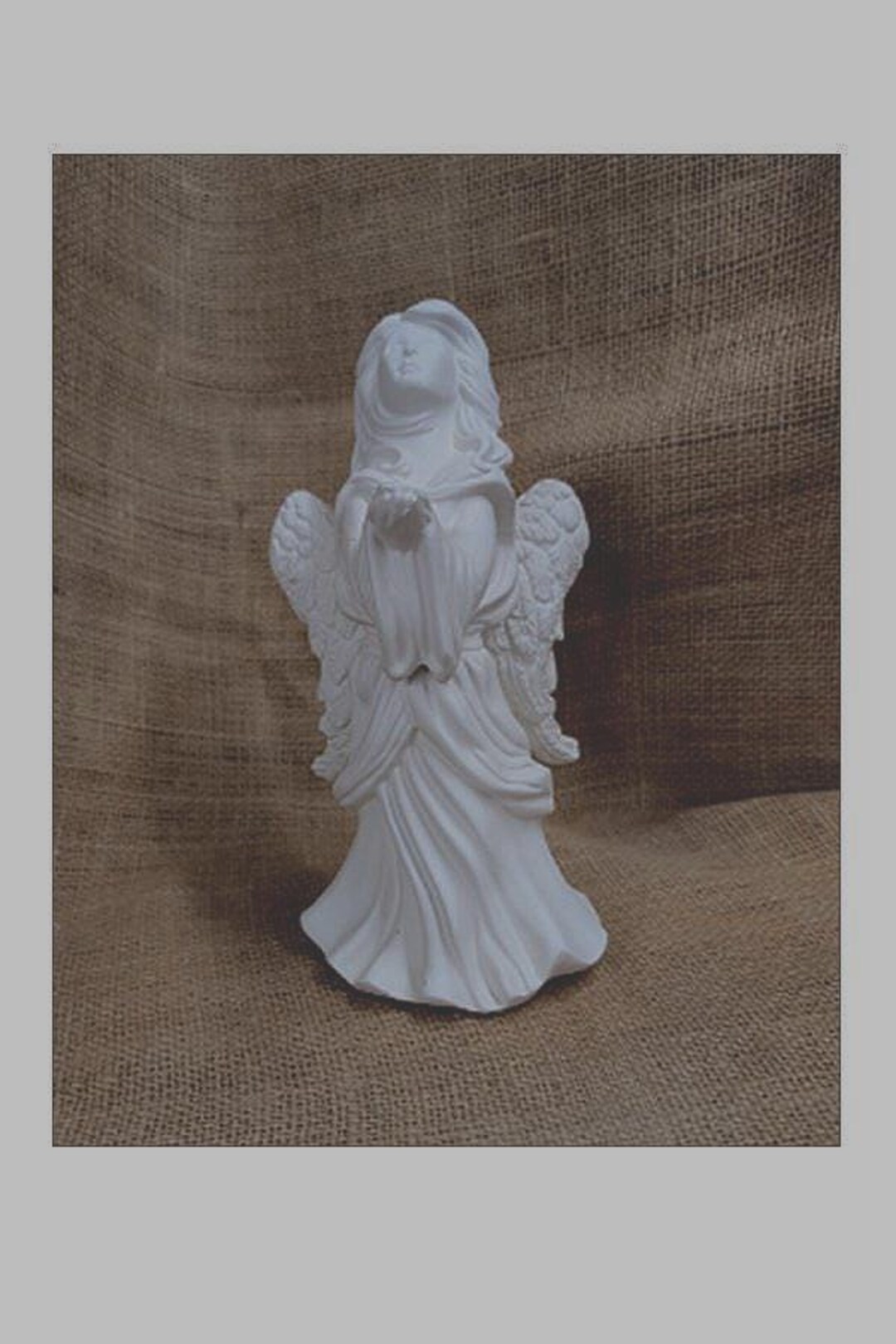 Angel in a Praising God Position. Ready for You to Paint - Etsy