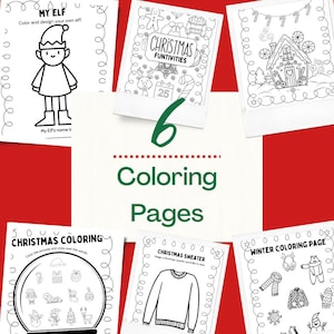 25 Printable Christmas Activities, Christmas Activity Bundle, Kid's ...