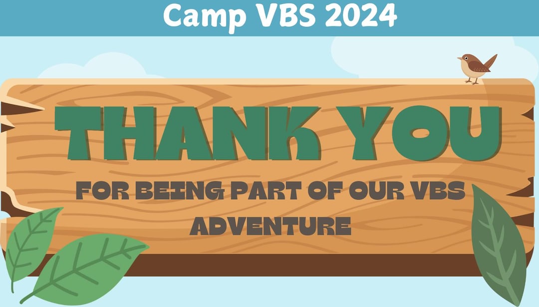 Camp-themed VBS Volunteer Thank You Tag - Printable & Customizable Tag ...