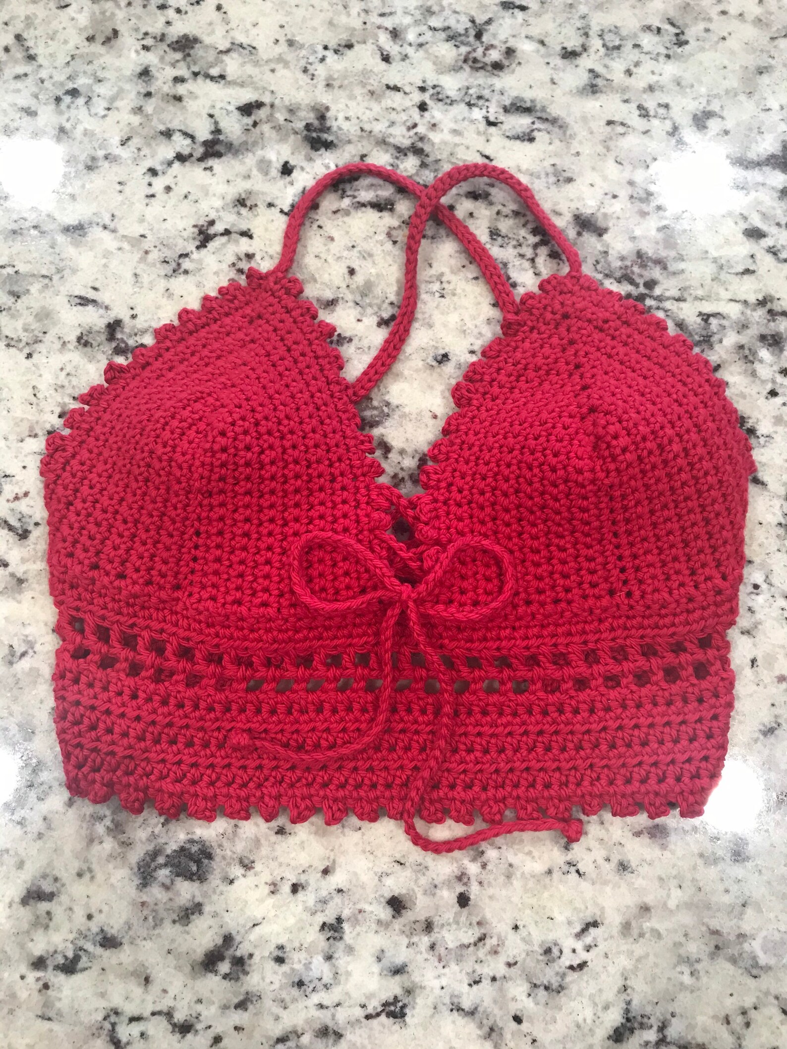 Crochet Crop Top Summer Top Festival Top Etsy