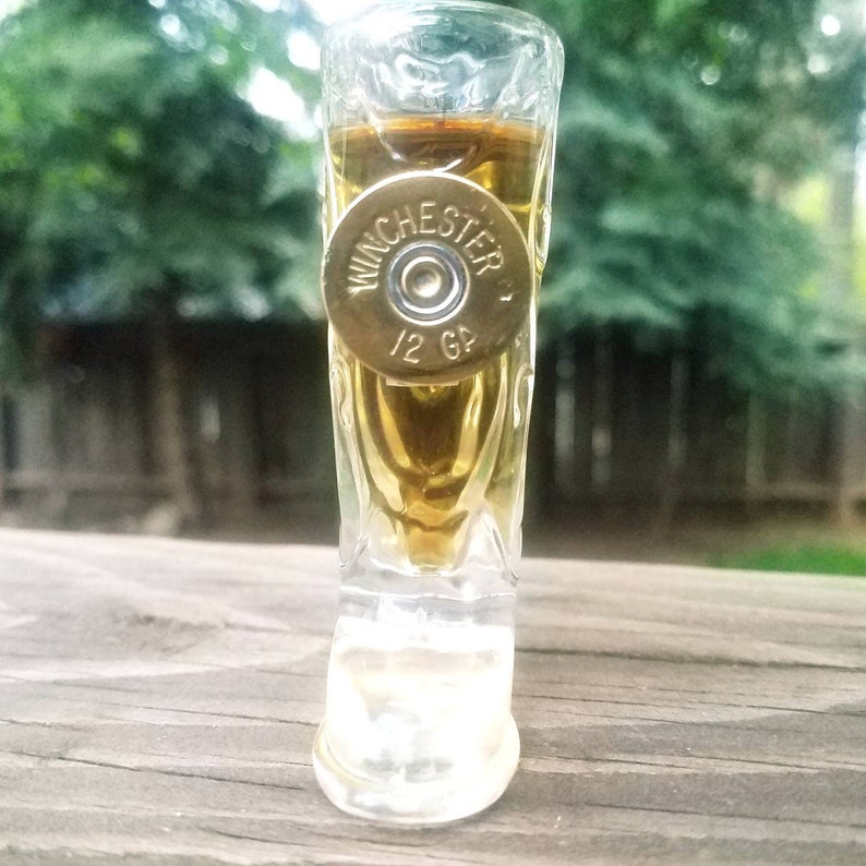 Cowboy Boot Shotgun Shell Shotglass | Etsy