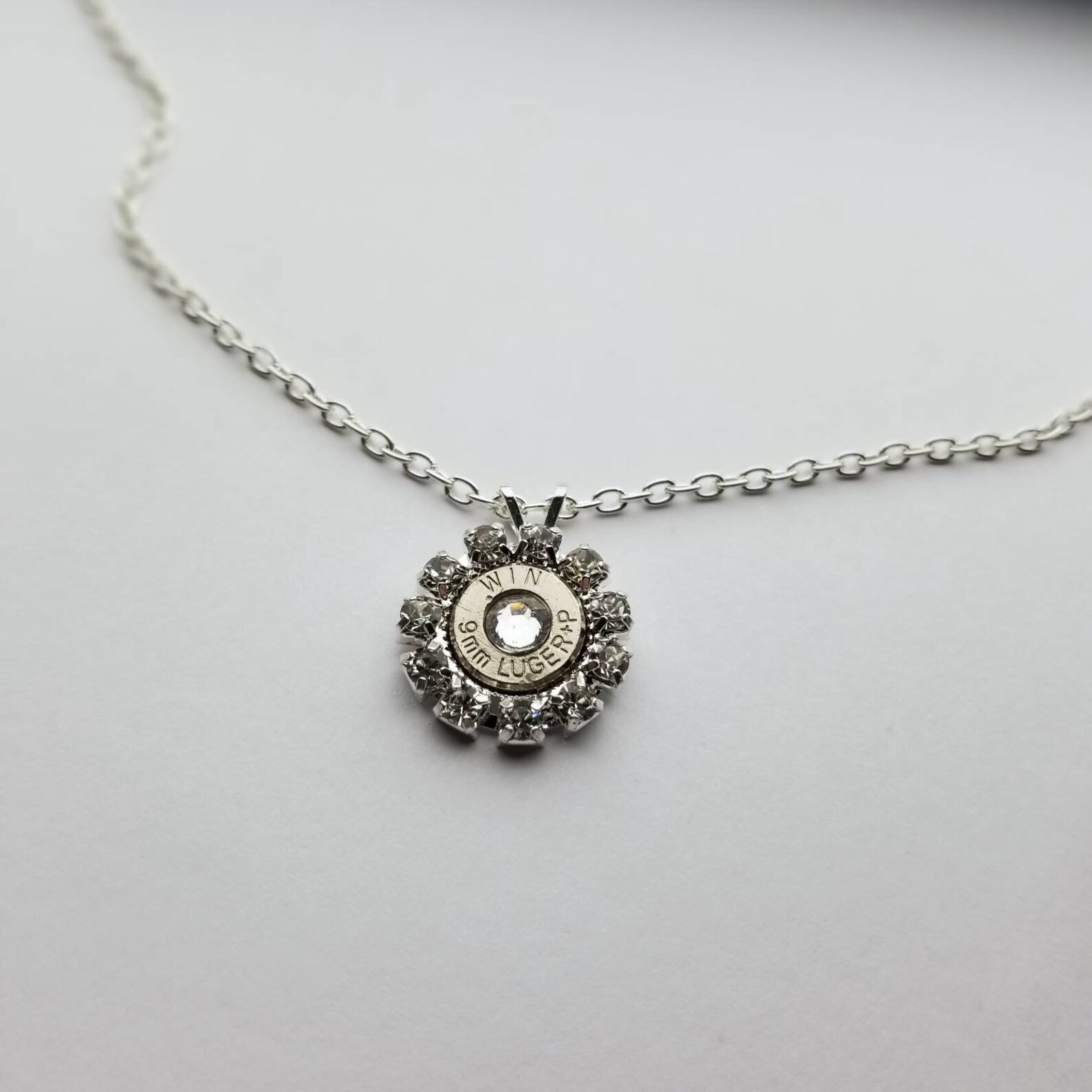 Rhinestones Bullet Pendant Bullet Jewelry Ammo Jewelry - Etsy