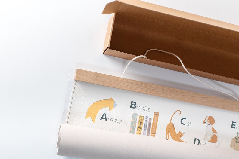 Educational Homeschooling Decor ABC Alphabet Toddler Abc - Etsy