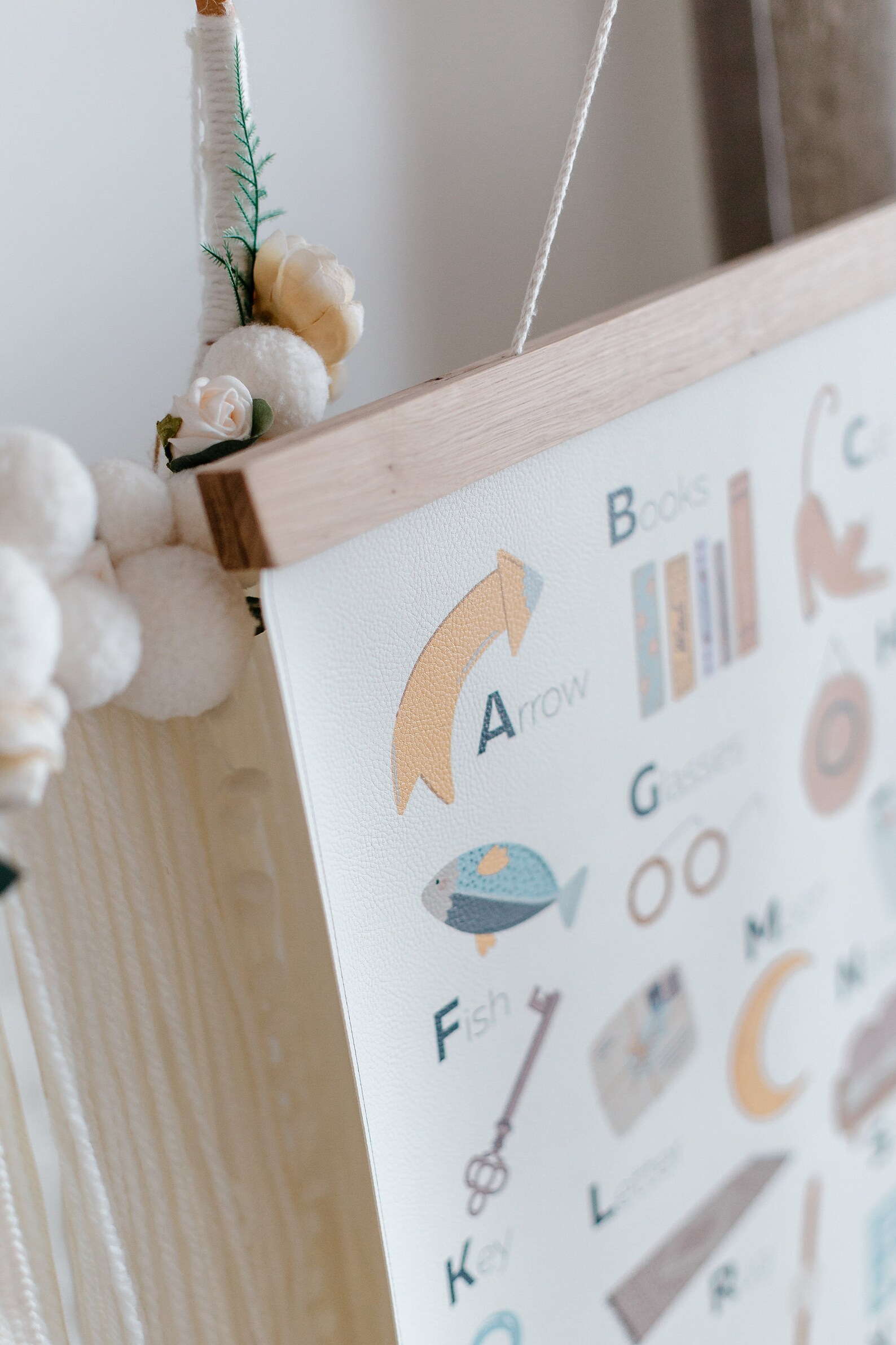 Educational Homeschooling Decor ABC Alphabet Toddler Abc - Etsy
