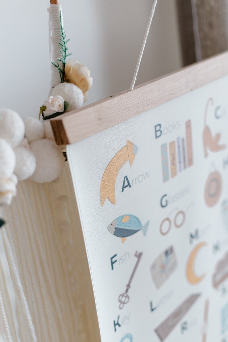 Educational Homeschooling Decor ABC Alphabet Toddler Abc - Etsy
