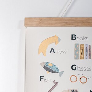 Educational Homeschooling Decor, ABC Alphabet, Toddler Abc, Learning ...