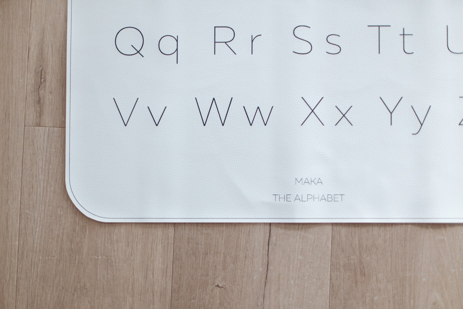 English Alphabet Learning Mat Alphabet Letters - Etsy