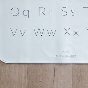 English Alphabet, Learning Mat, Alphabet Letters, Kindergarten ...