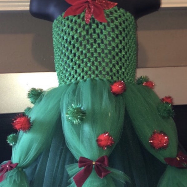 Christmas Tutu Dress - Etsy