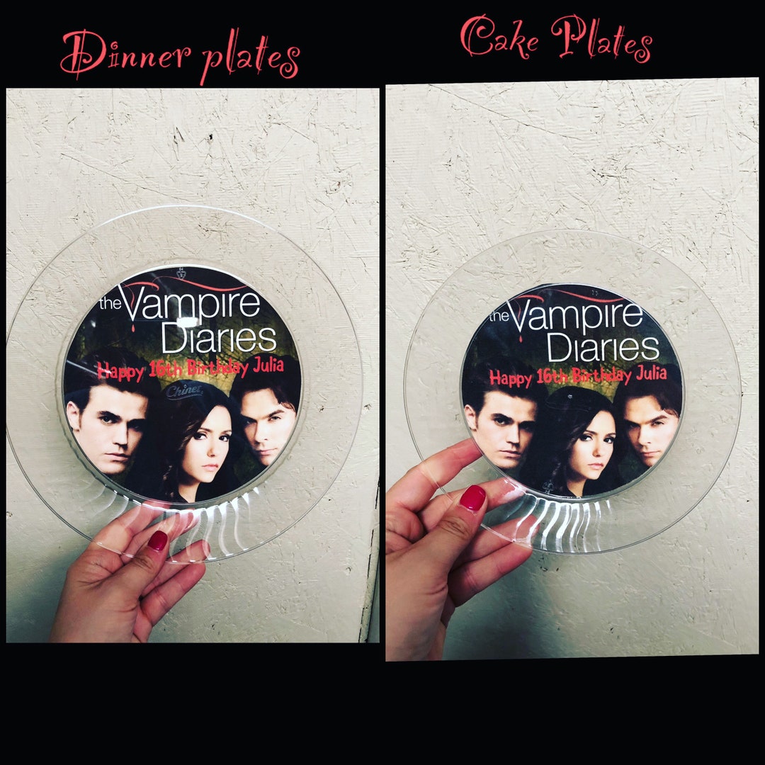 Vampire Diaries Party Plates - Etsy