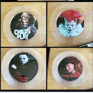 Horror Characters Party Plates - Etsy