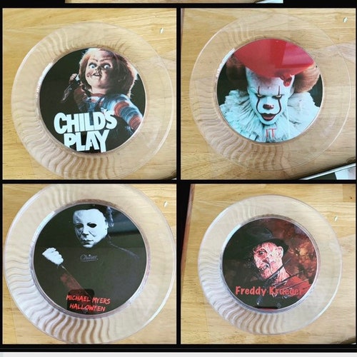 Horror Characters Party Plates - Etsy