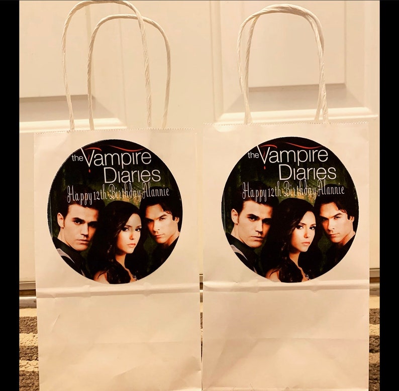 Vampire Diaries Favors Bags | Etsy