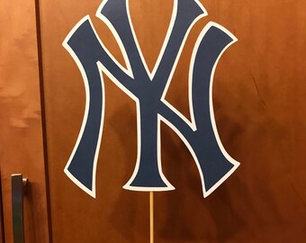 Yankees cake topper | Etsy