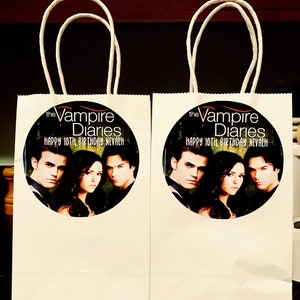 Vampire Diaries Favors Bags - Etsy