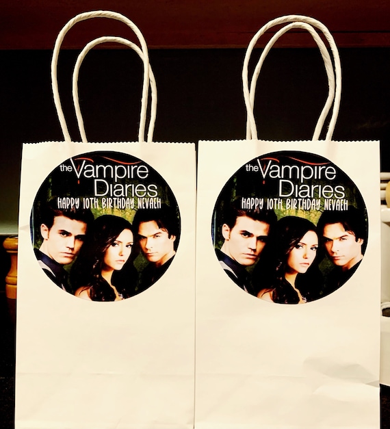 Vampire Diaries Favors Bags | Etsy