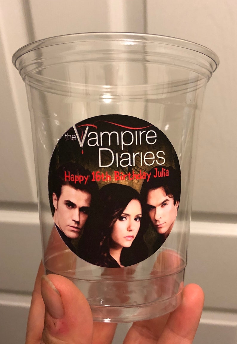 Vampire Diaries Party Cups - Etsy