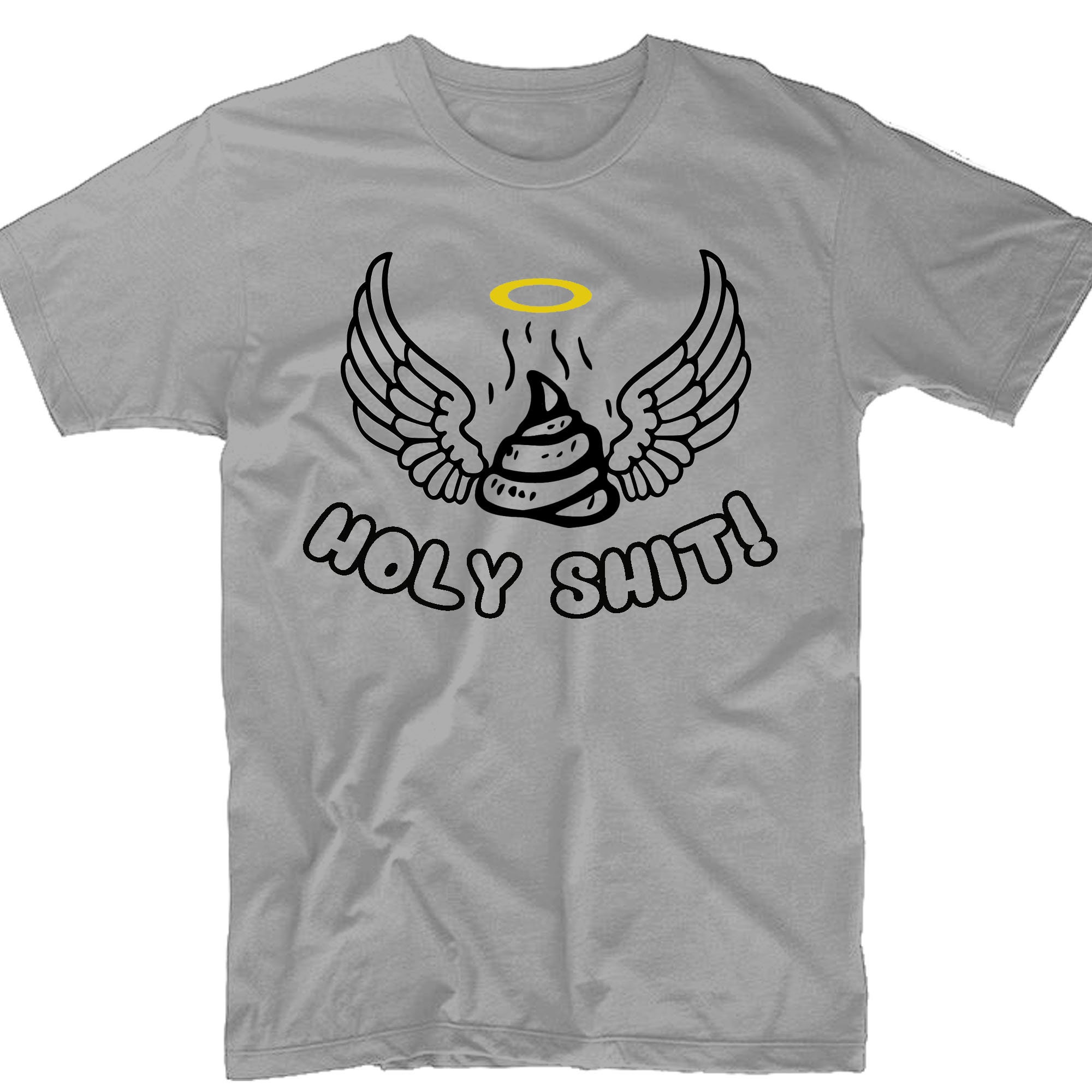 Funny holy shit Tshirt Holy shit Tee adult offensive | Etsy