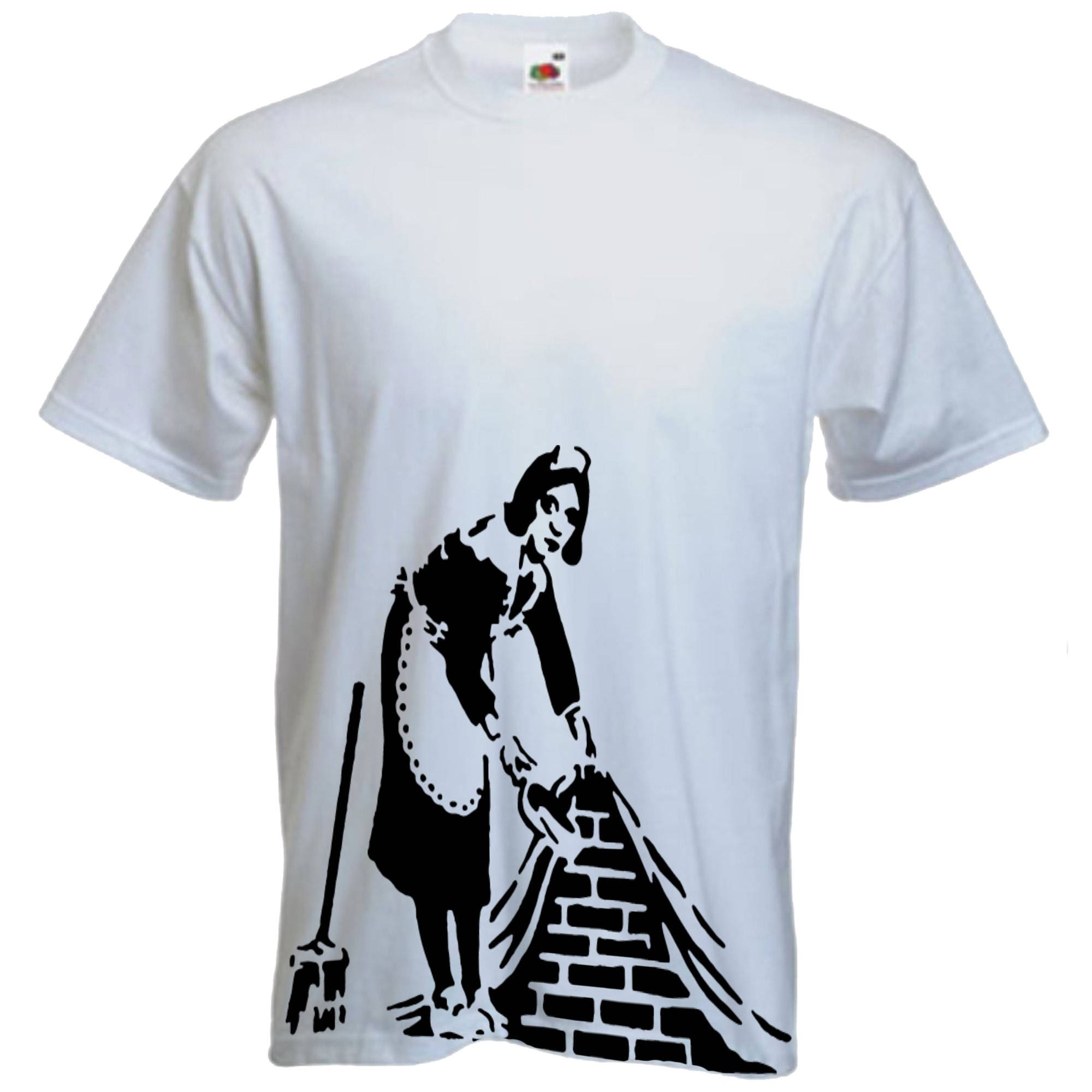 Banksy Tshirt-banksy Maid Cleaner Tee-banksy-graffiti - Etsy UK