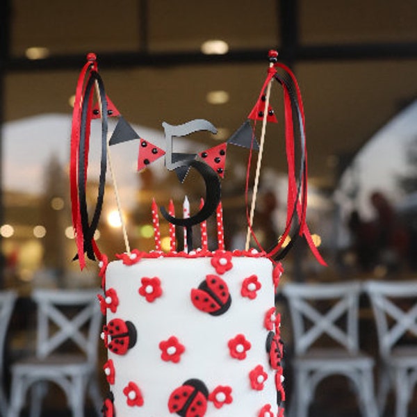 Ladybug Banner - Etsy