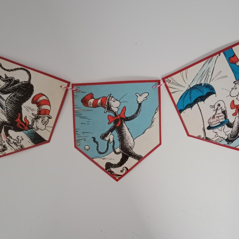 Dr Seuss Banner - Etsy
