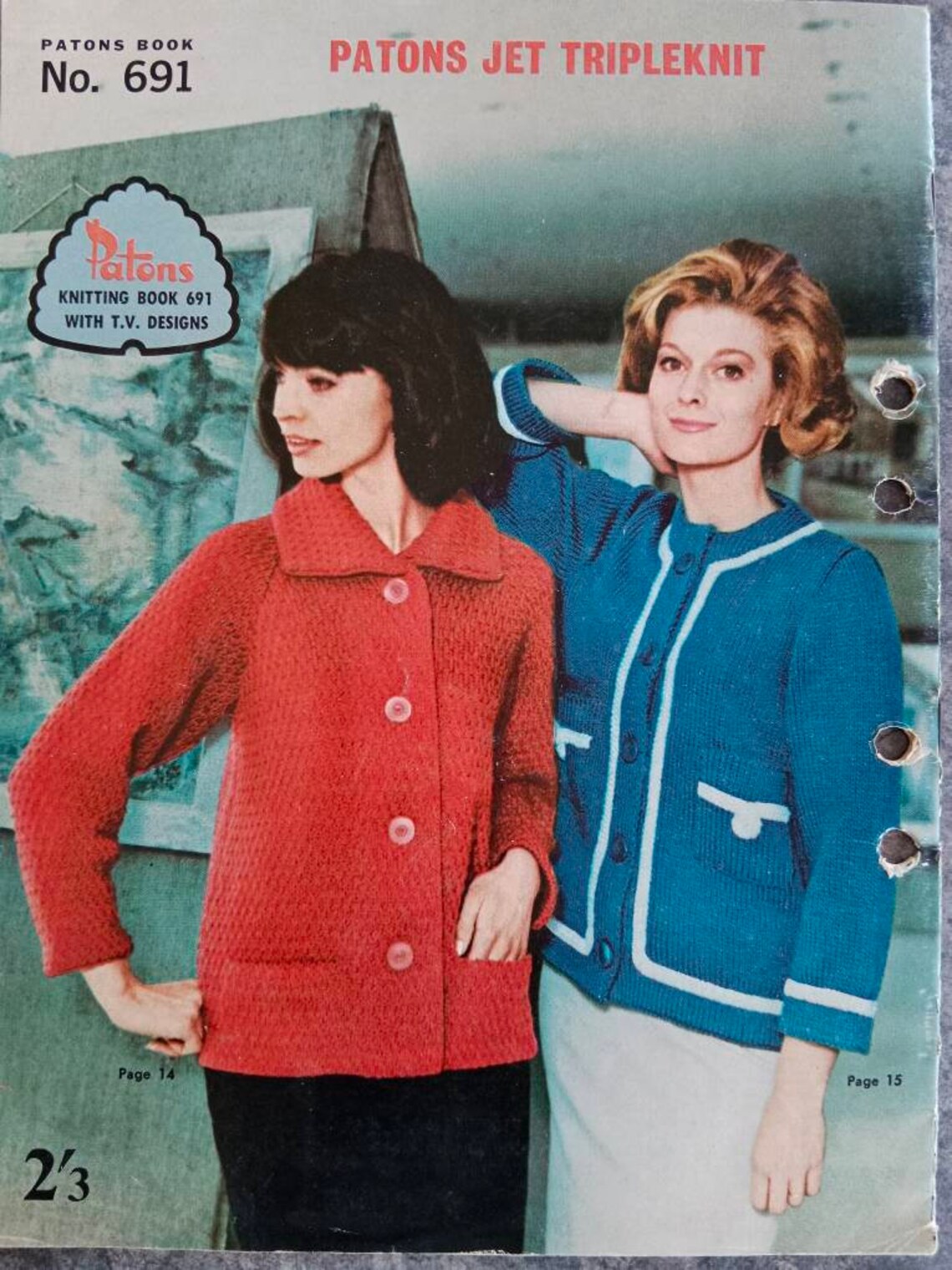 Vintage Patons Knitting Pattern Book No 691 Vintage 1960s - Etsy