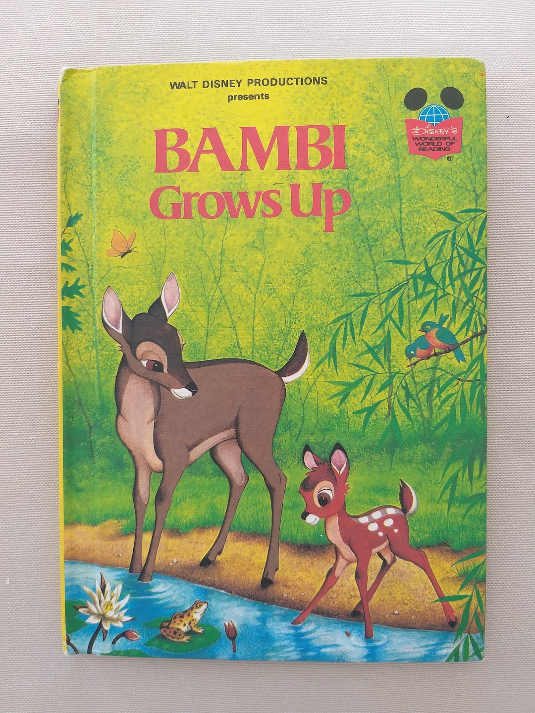 Bambi Book, Bambi Grows Up, Disney's Wonderful World of Reading ...