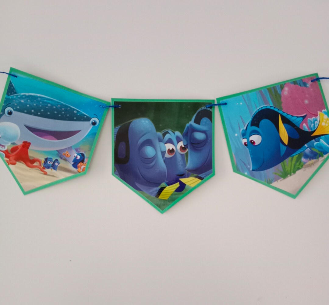 Dory Book Banner, Dory Birthday Banner, Meet Dory Room Decor, Dory Book ...