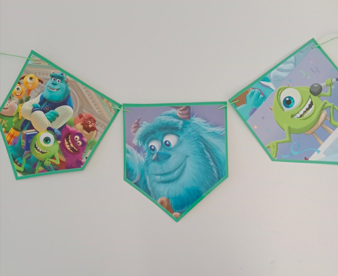 Monsters Inc Book Banner, Monsters Inc Book Page Banner, Party ...