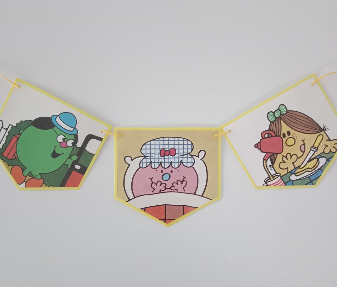 Little Miss Book Banner, Little Miss Birthday Banner, Little Miss Room ...