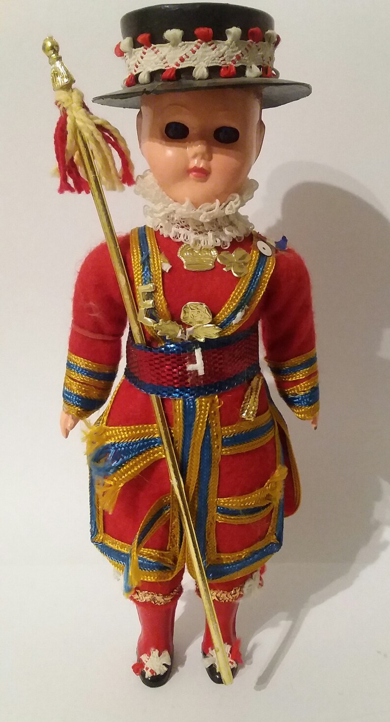 2 X Vintage British Doll Souvenir Beefeater Doll Vintage | Etsy