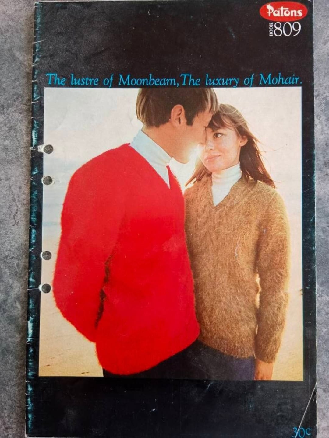 Vintage Patons Knitting Pattern Book No 809, Vintage 1970s - Sweaters ...