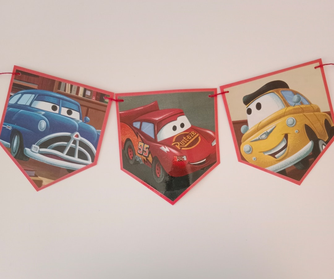 Cars Book Banner, Cars Birthday Banner, Cars Room Decor, Cars Book ...